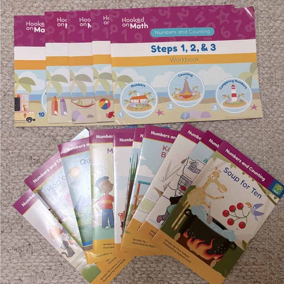 Hooked on Math | Other | Kids Hooked On Math Workbooks And Reader Set ...